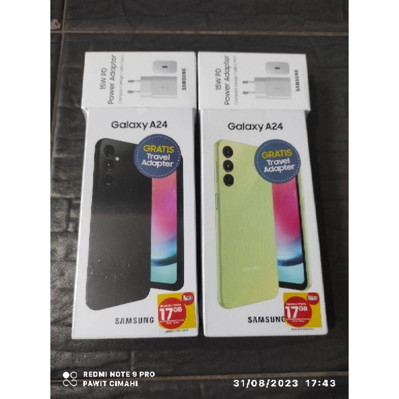 Jual Samsung galaxy A24 4G 8/128 garansi resmi new segel | Shopee Indonesia