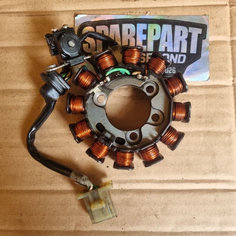 Jual Spull spul stater comp assy pengapian kelistrikan new supra x 125 fi injeksi supra helm in ...