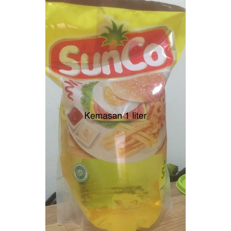Jual MINYAK GORENG SUNCO 1 liter | Shopee Indonesia
