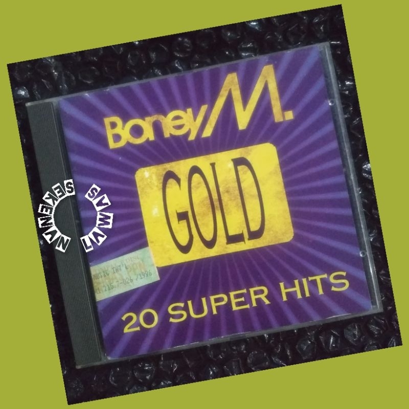 Jual CD Boney M - Gold 20 Super Hits /Press Australia /Mulus | Shopee ...