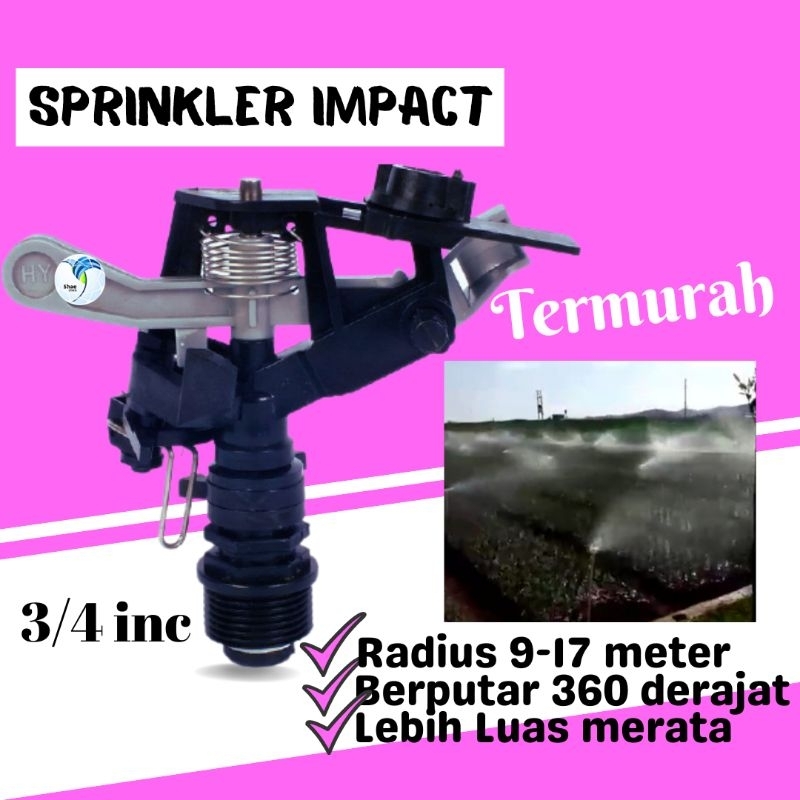 Jual Sprinkler Pertanian Taman Kebun Springkler impact 3/4 inc ...