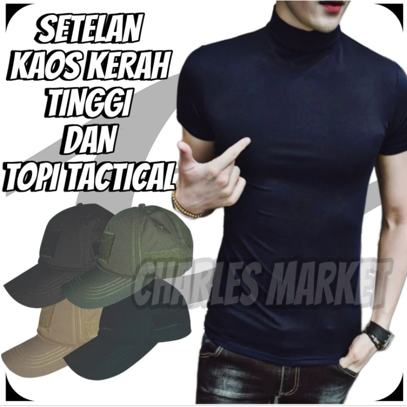 Jual SETELAN KAOS KERAH TINGGI DAN TOPI VELCRO - PAKET KAOS KERAH DAN ... Jual SETELAN KAOS KERAH TINGGI DAN TOPI VELCRO - PAKET KAOS KERAH DAN ...