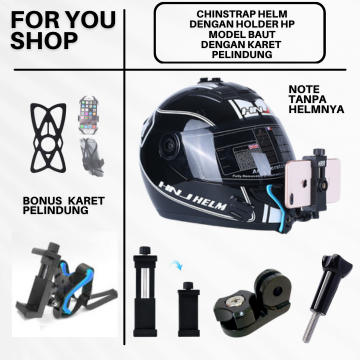 Jual Mounting Helm Full Face Chin Mount Helmet Action Camera Untuk ...