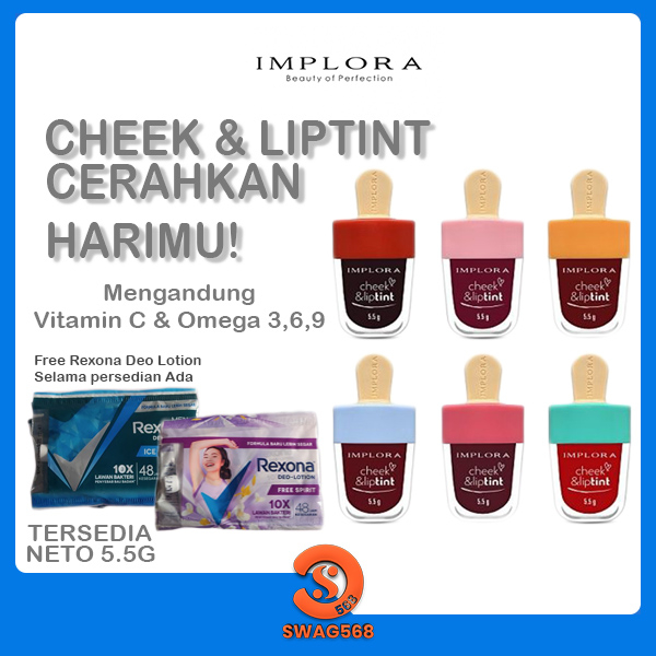 Jual implora lip tint es krim original 100% / skincare / swag568 ...