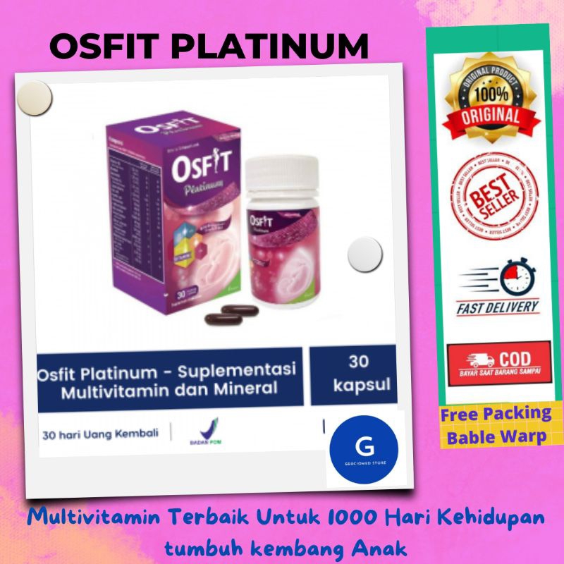 Jual Osfit Platinum Multivitamin terbaik Ibu dan Janin | Shopee Indonesia