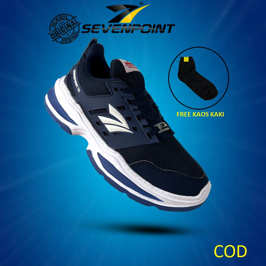 Jual Sepatu Running Olahraga Original Sevenpoint Terbaru Pria Cowok Wanita Jogging Ringan Spatu ...