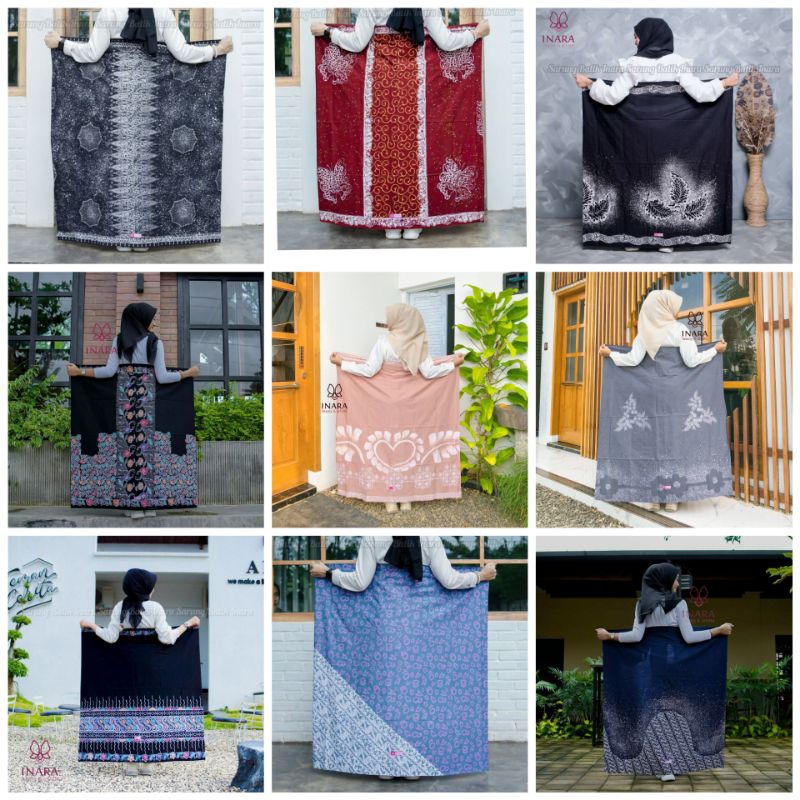 Jual SARUNG BATIK INARA TERBARU | SARUNG BATIK CAP PEKALONGAN | SARUNG ...