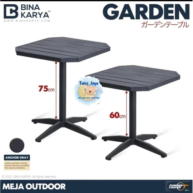 Jual Meja Taman Meja GARDEN Meja Outdoor / Taman / Cafe / Teras Besi ...