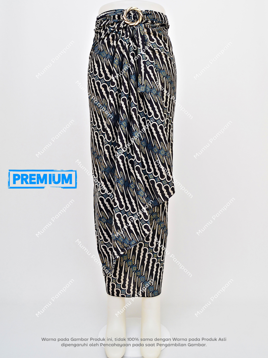 Jual Kain Lilit Bawahan Kebaya Wisuda Batik Modern Wanita Rok Plisket ...
