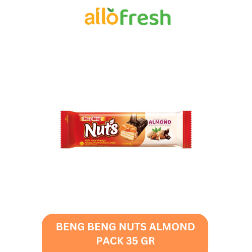 Jual Beng Beng Nuts Almond Pack 35 gr | Shopee Indonesia