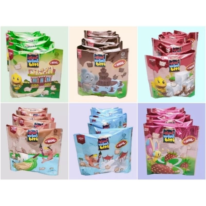 Jual Tini Wini Biti Snack Biskuit Crackers Renceng Isi 10 Pcs | Shopee ...