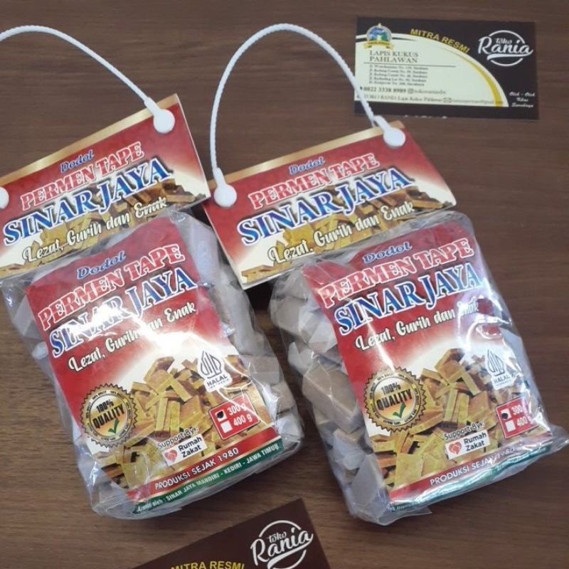 Jual Permen Tradisional Dodol Permen Tape Sinar Jaya | Shopee Indonesia