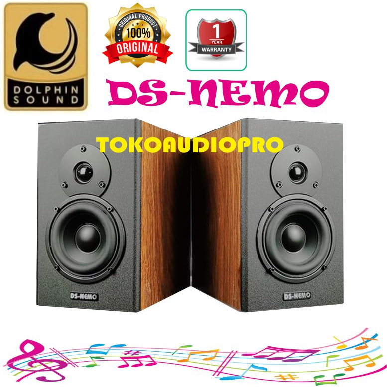 Jual Speaker Dolphin Sound DS-NEMO 4-Inch Speaker Aktif | Shopee Indonesia