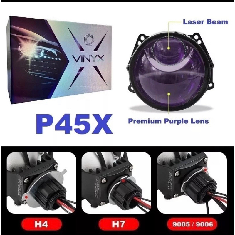 Jual Lampu Billed vinxy p45 X laser 48 watts | Shopee Indonesia