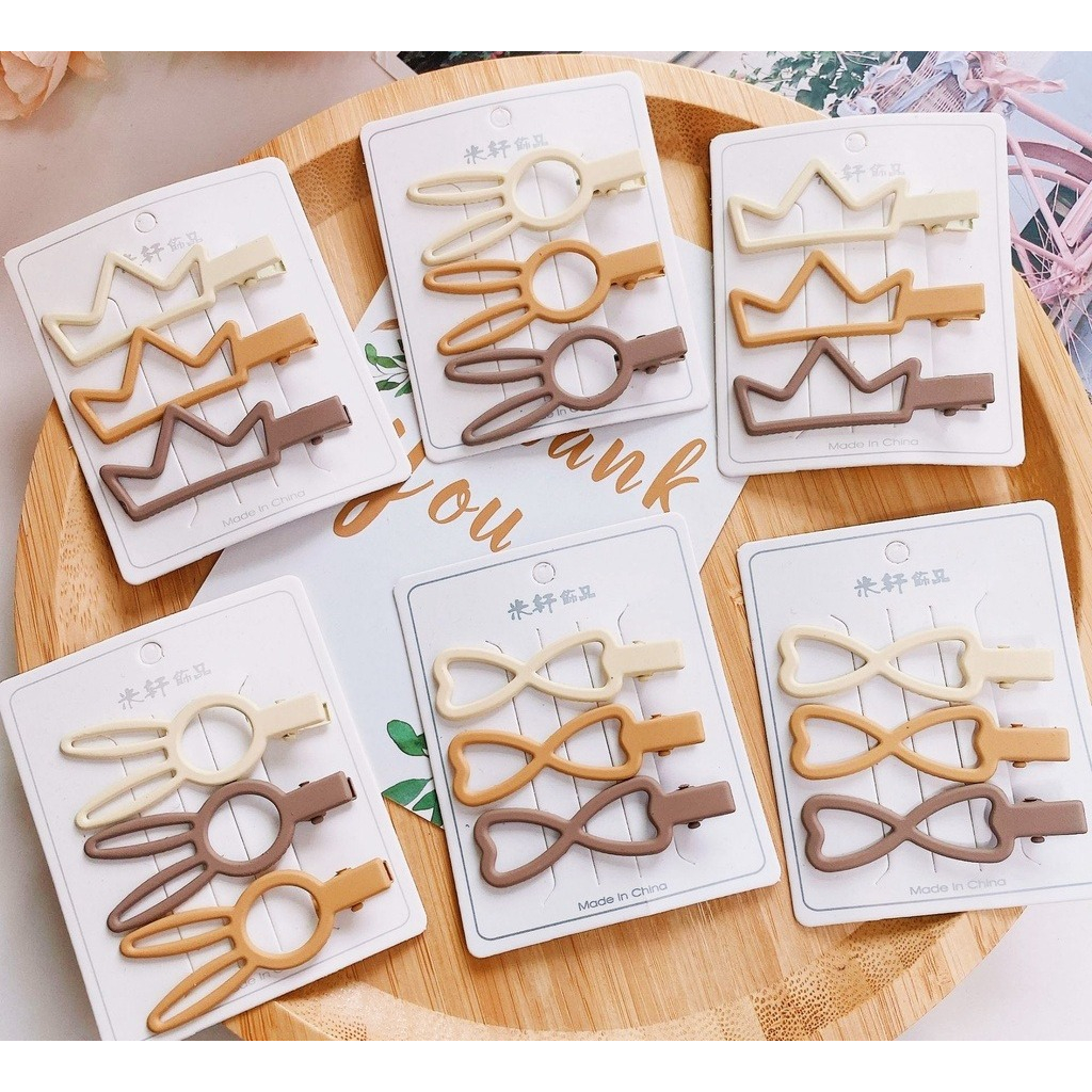 Jual COD Jepit Rambut Korean Style / Set Jepit Rambut Korean Soft ...