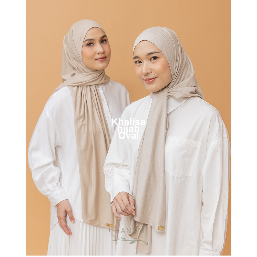 Jual Khalisa Pashmina Oval by Hanum | Shopee Indonesia