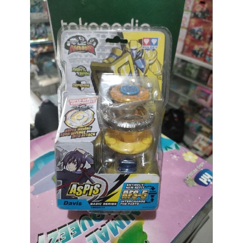 Jual Mainan gasing beyblade infinity nado Aspis standart series Aspis ...