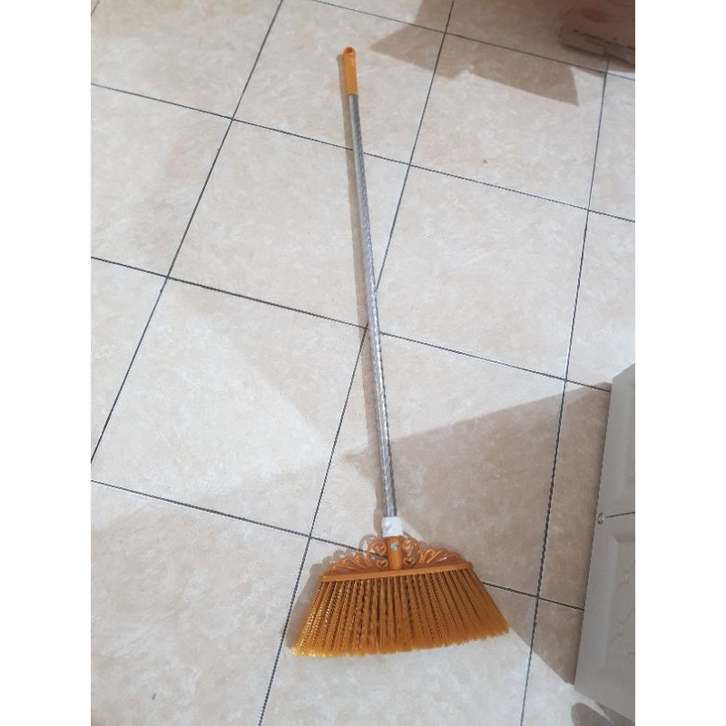 Jual Sapu Lantai Drat gagang stainless/Sapu sun intan | Shopee Indonesia