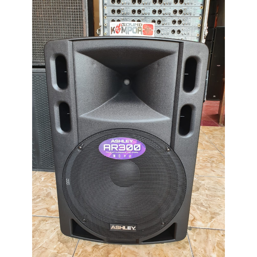 Jual SPEAKER AKTIF ASHLEY AR300 TERBARU 15 INCH ASHLEY AR 300 ORIGINAL ...