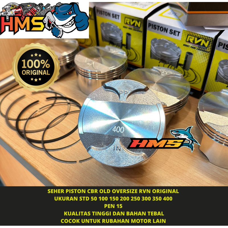 Jual SEHER CBR PISTON RING SET CBR 150 RVN ORIGINAL PIN 15 UKURAN ...