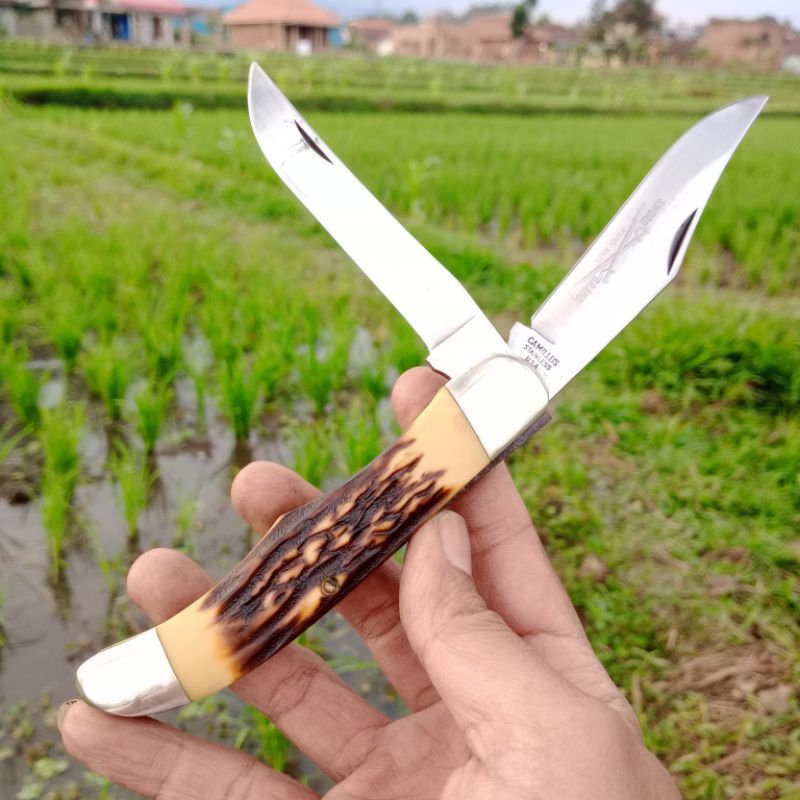 Jual CAMILLUS TRAPPER 2 blades #26 Sword brand hand made Vintage ...