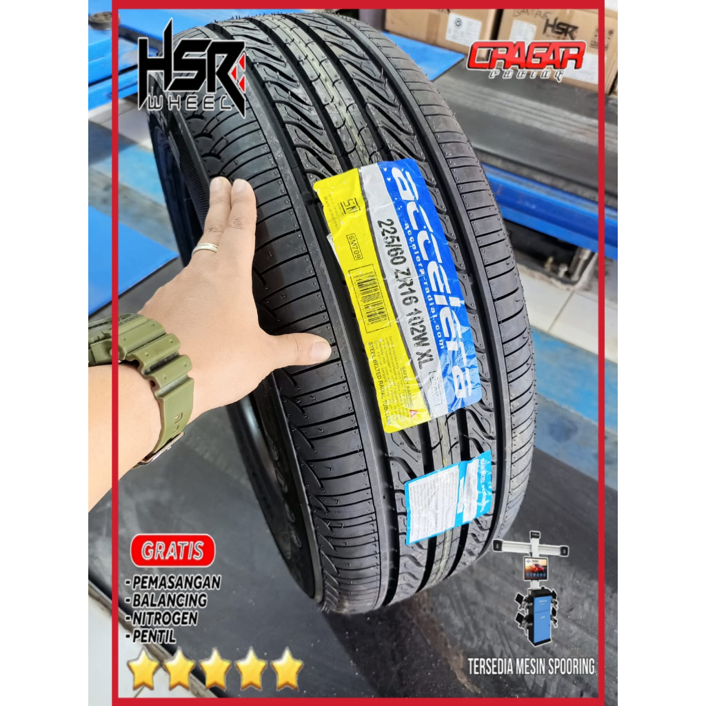Jual Ban Mobil Ring 16 Merk ACCELERA ECO PLUSH 225 60 R16 | Shopee Indonesia