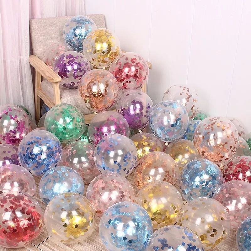 Jual Balon Confetti / balon hias / Balon buket / balon ulang tahun ...