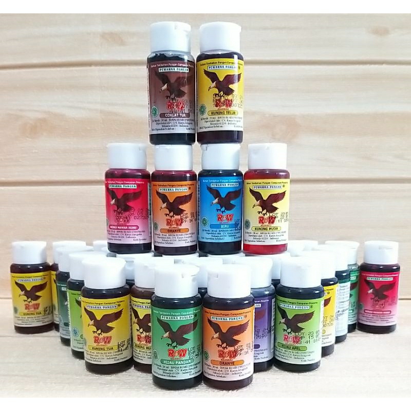 Jual MURAH Pewarna Makanan R&W 30ml / Pewarna R&W / Sumbo RW / Pewarna ...