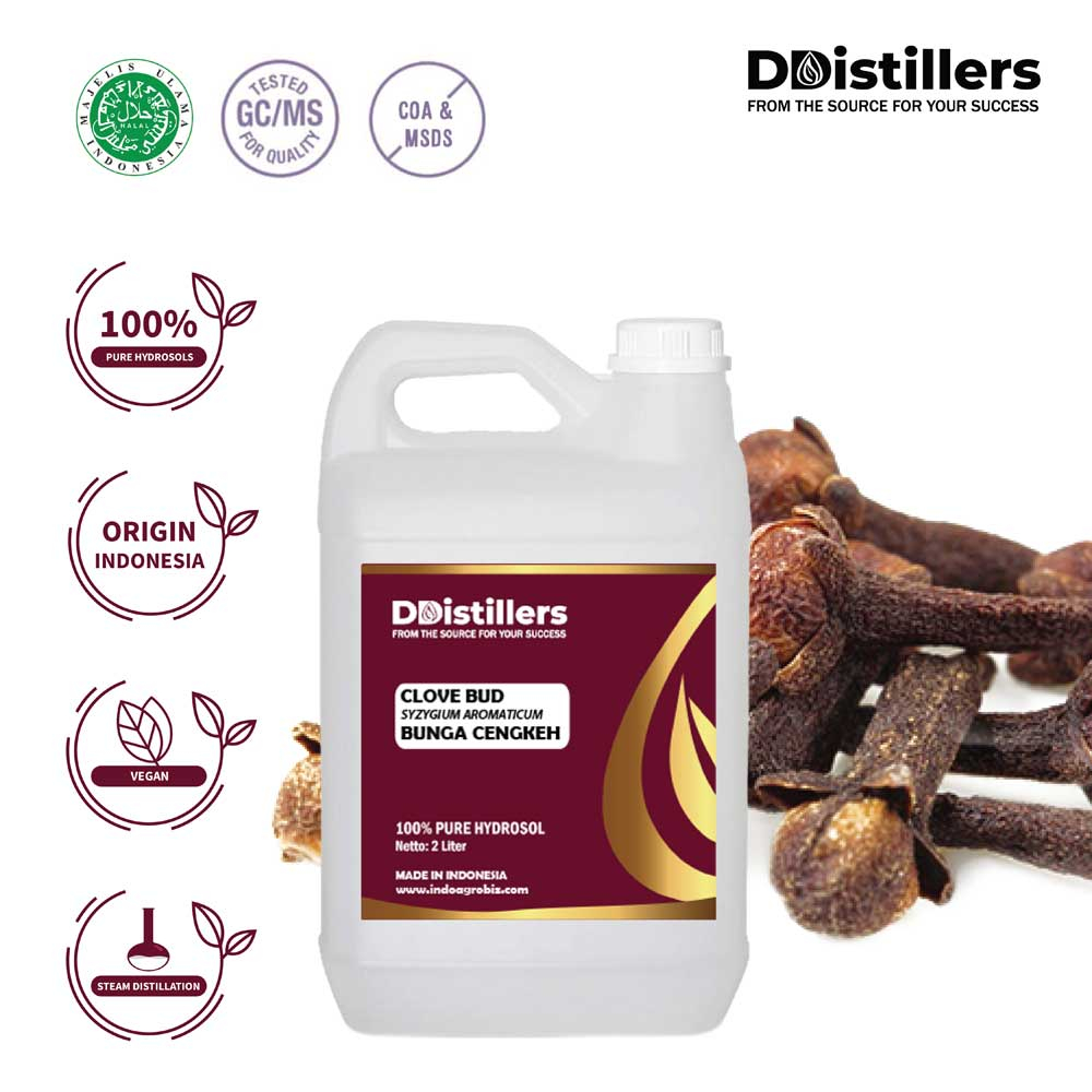 Jual Hydrosol Clove Bud / Bunga Cengkeh 100%, 2L HDPE | Shopee Indonesia