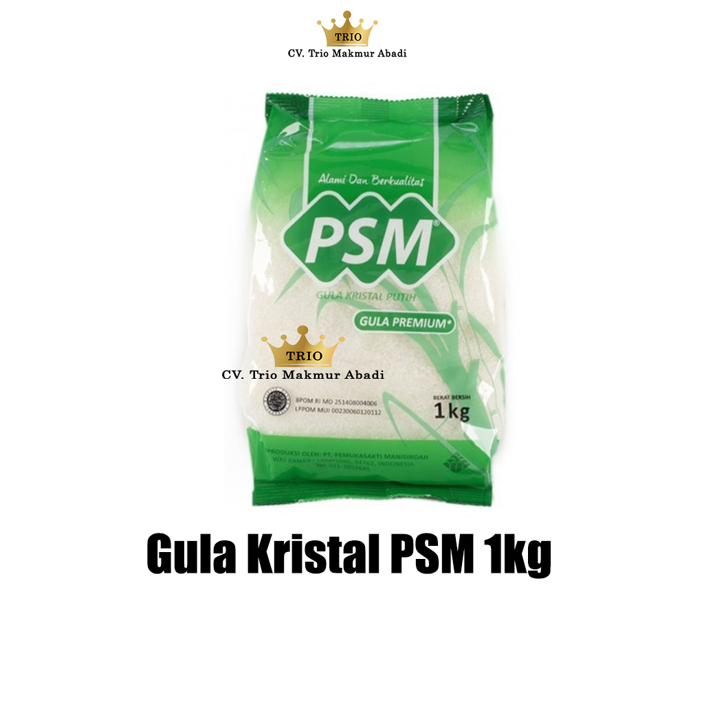 Jual Gula Kristal Putih PSM 1kg | Shopee Indonesia