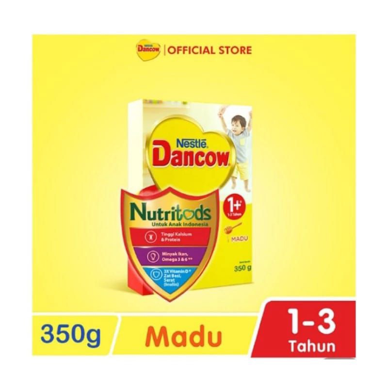Jual DANCOW 1+ SUSU PERTUMBUHAN RASA MADU 1-3 TAHUN 350 GR | Shopee ...