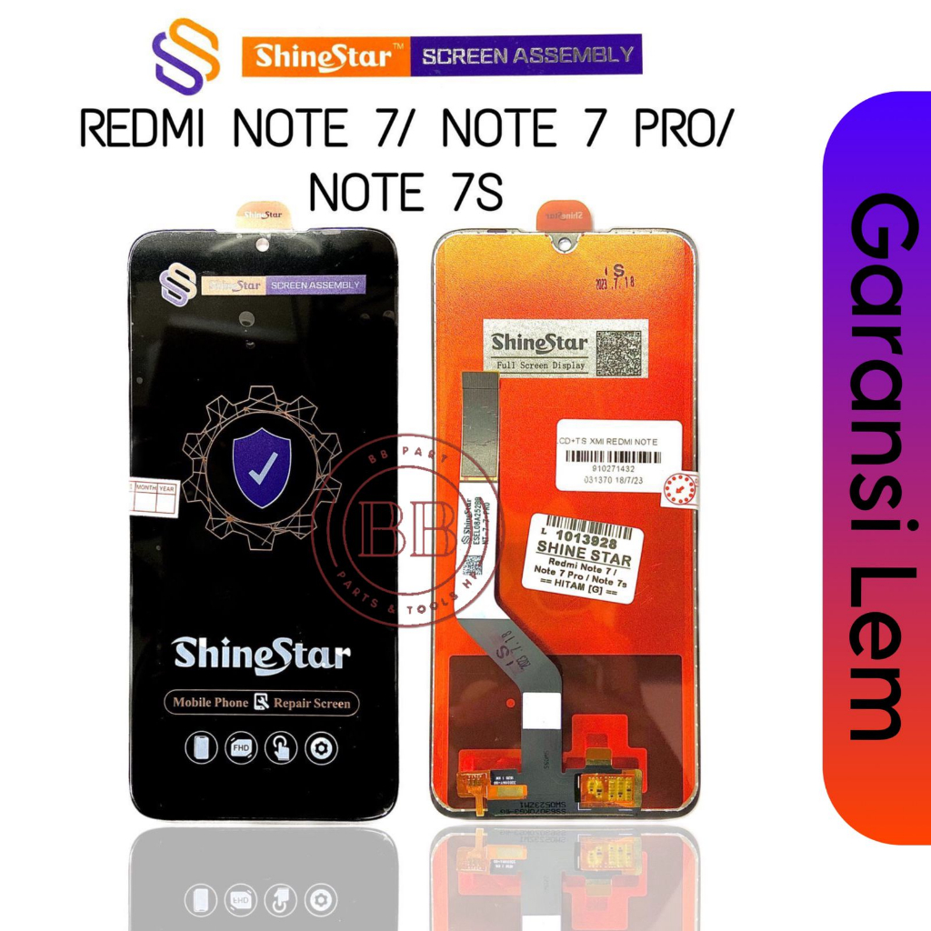 Jual ORIGINAL SHINESTAR - LCD Touchscreen Xiaomi Redmi Note 7 / Redmi ...