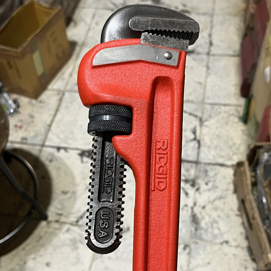 Jual Kunci Pipa Ridgid 18 inch / Ridgid Pipe Wrench Heavy Duty 18 ...