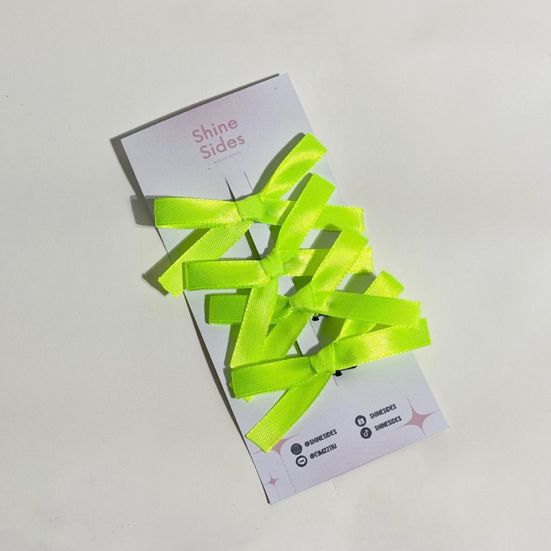 Jual [4 pcs] JEPIT PITA RAMBUT KOREA / RIBBON HAIRSTYLE JENNIE ...