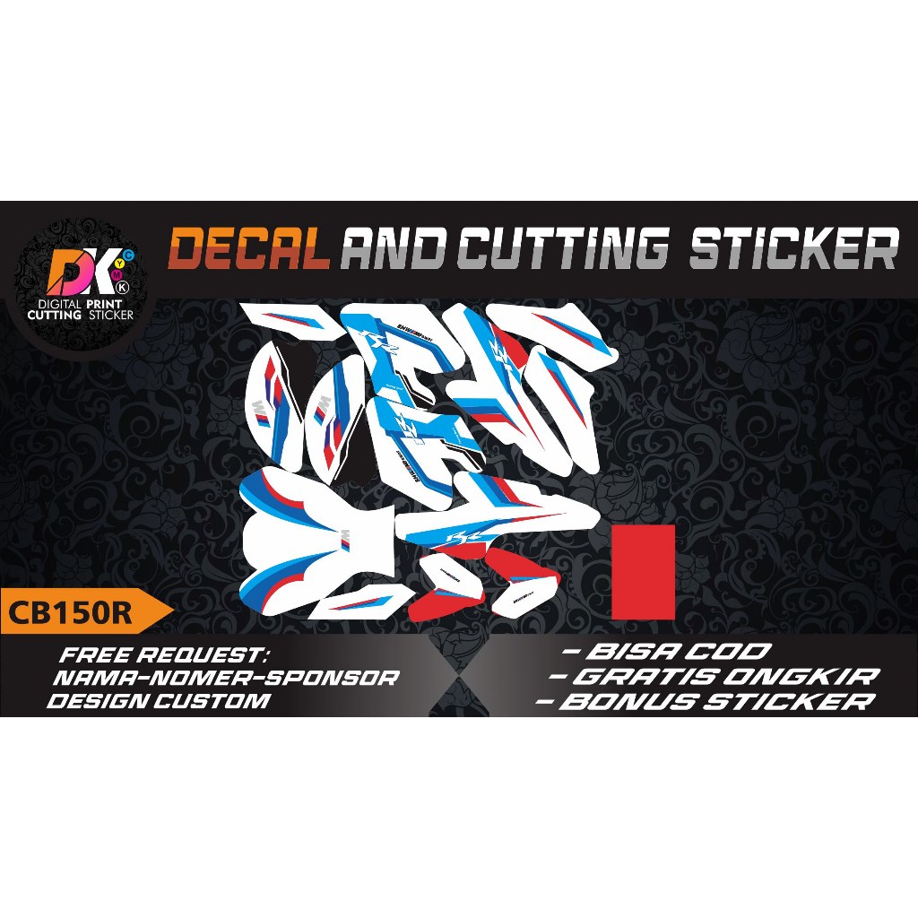 Jual DECAL SETIKER BMW CB150R FULLBODY | Shopee Indonesia