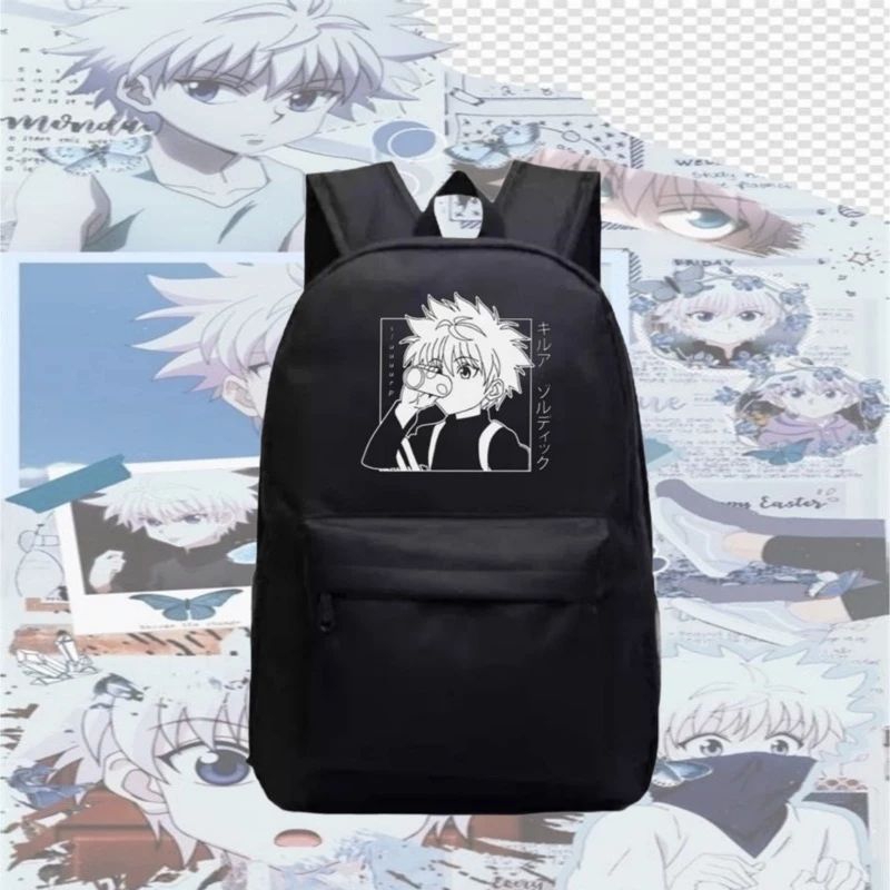 Jual TAS RANSEL SEKOLAH-PUNGGUNG ANIME KILLUA UNISEX (BACKPACK ...
