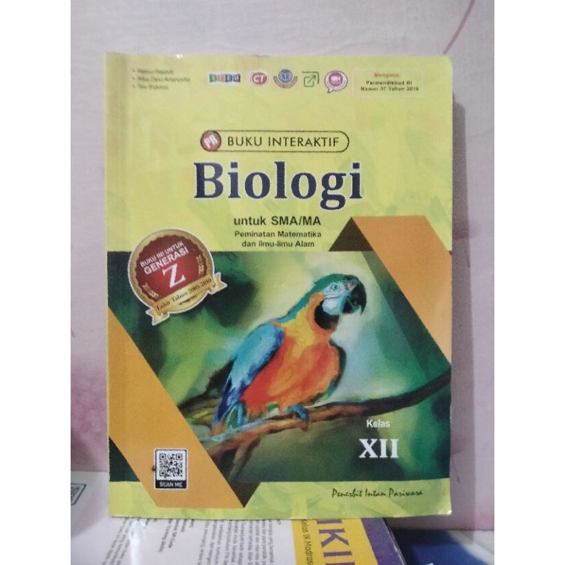 Jual BUKU INTERAKTIF BIOLOGI, MATEMATIKA, KIMIA, BAHASA INDONESIA, SEJARAH INDONESIA, PPKN/KELAS ...
