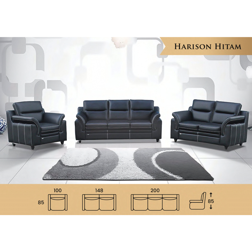 Jual Sofa Kursi Tamu KANTOR FORMAL Minimalis Garansi 2 taun HARISON ...