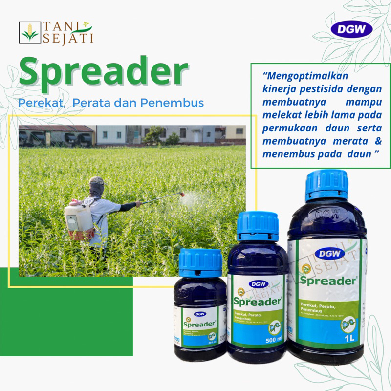 Jual Spreader Perekat Perata dan Penembus Pestisida Kemasan 250ml 500ml ...