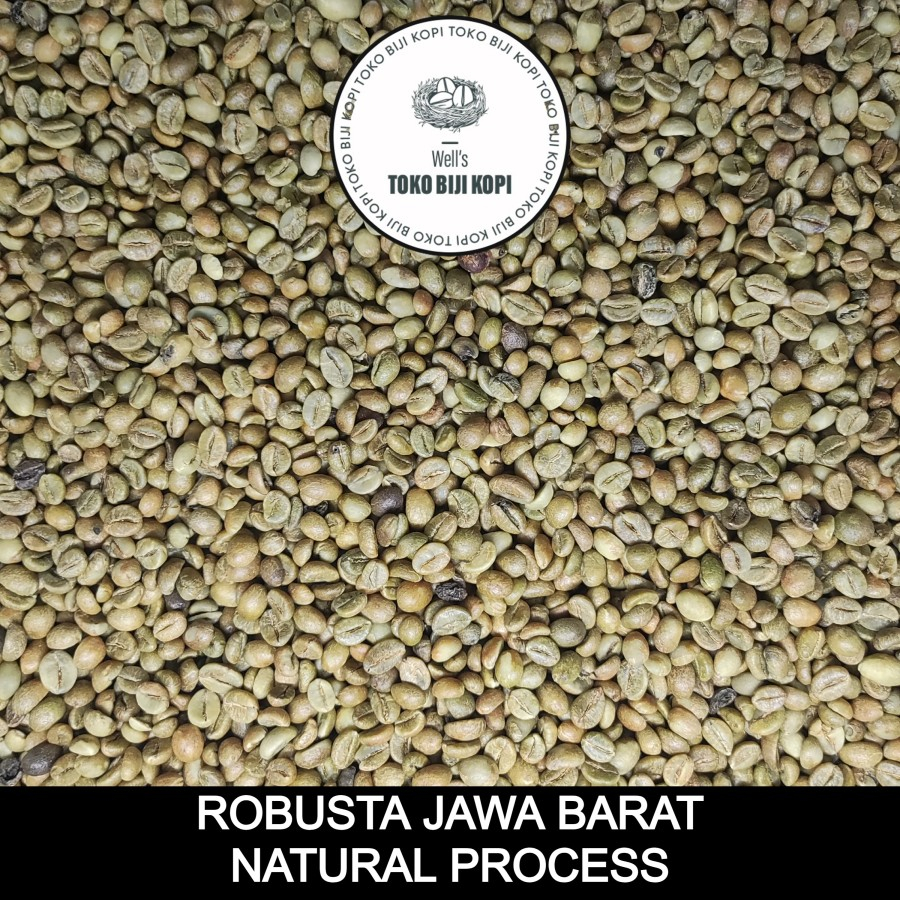 Jual GREEN BEAN / KOPI MENTAH ROBUSTA JAWA BARAT NATURAL - 1 KG ...