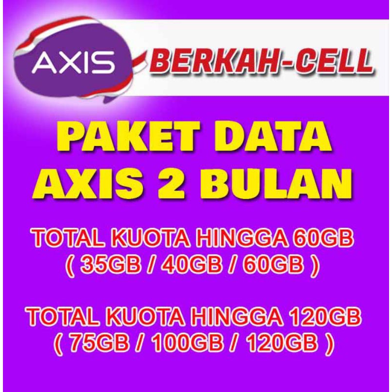 Jual PAKET DATA AXIS 60hr & PAKET DATA XL XTRA COMBO FLEX 30hr | Shopee ...