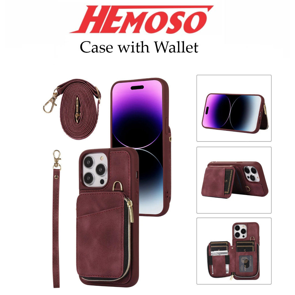 Jual Case HM Wallet Dompet Sling Strap Iphone 11 11Pro 11Promax 12 12 ...