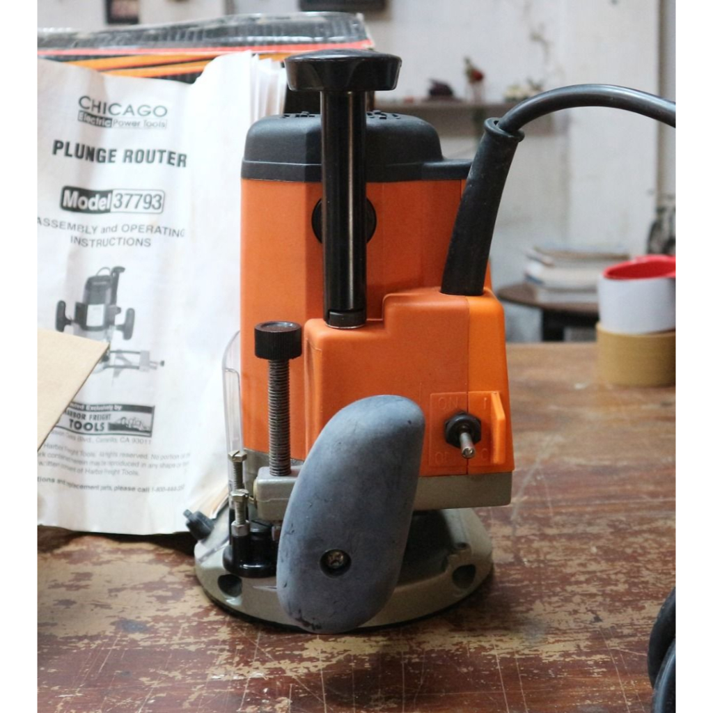 Jual mesin kayu Chicago Electric Power Tools Plunge Router/Plunge ...