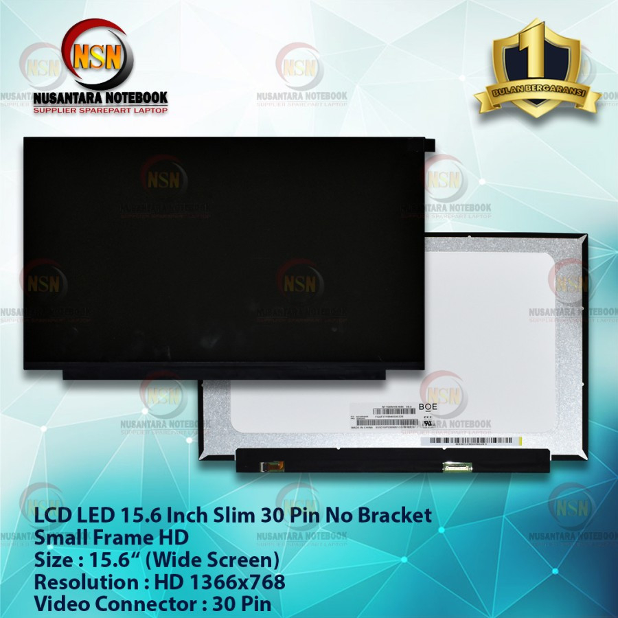 Jual Led Lcd Laptop Asus A507 A507A A507U 15.6 Inc 30 Pin Series ...