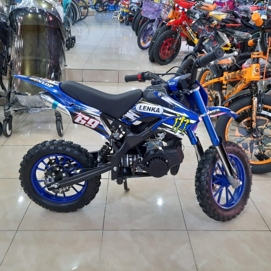 Jual Mini Trail Lenka MC 69 Motor Mini Anak Bensin | Shopee Indonesia