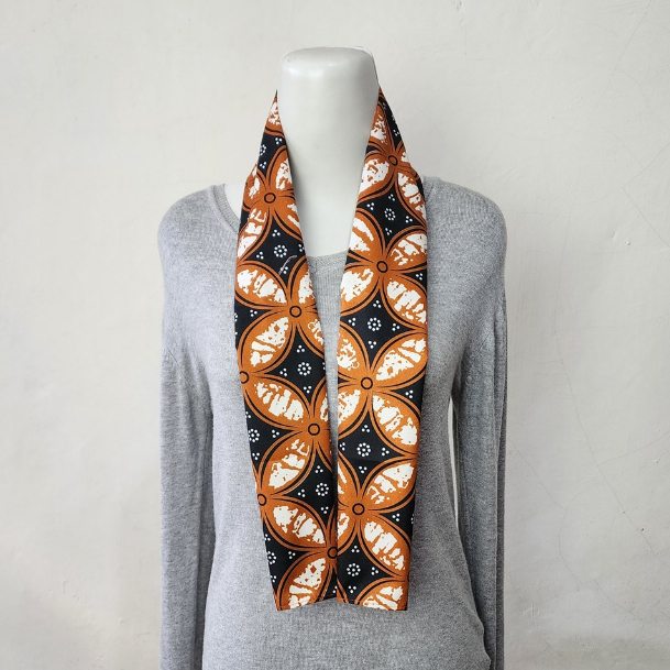 Jual S43 Hot Item Others Twilly Scarf Batik Wanita Syal Leher Pria ...