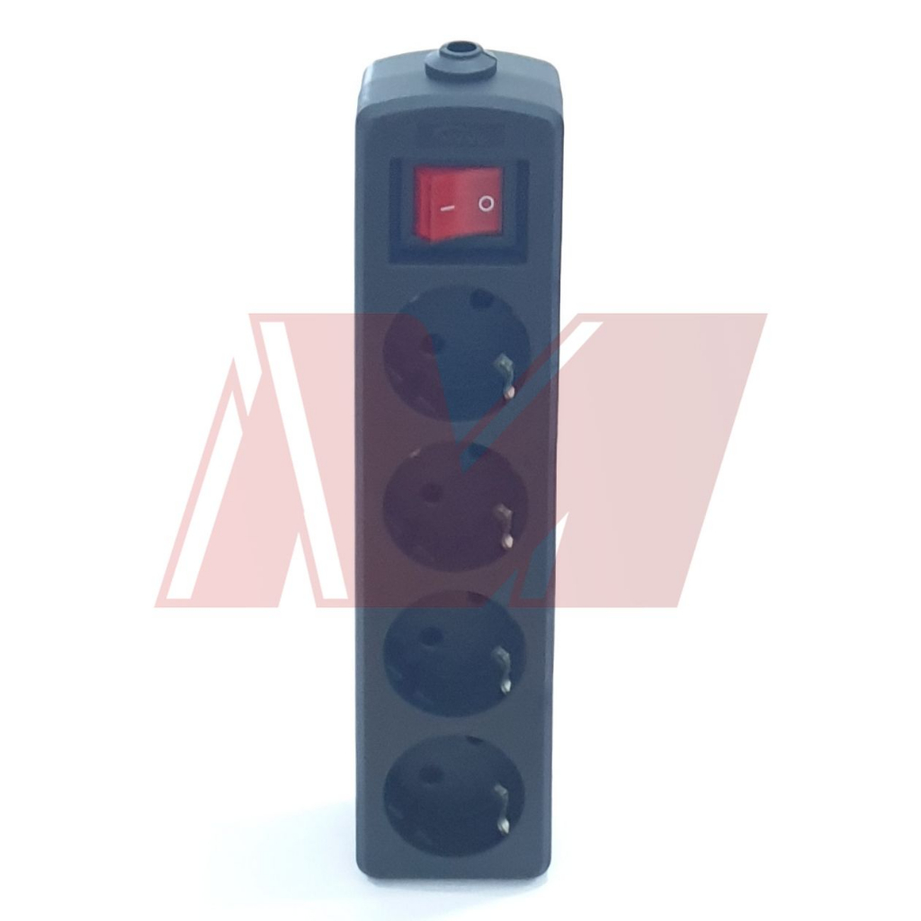 Jual MST-N64 4L SWITCH BLACK SERIES Myvo Stop Kontak Arde HITAM 4 ...