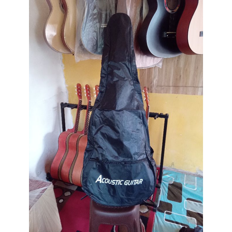Jual Tas Gitar Akustik Murah ukuran 100cm Standar Acoustic Guitar ...