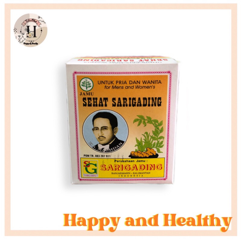 Jual Jamu Sehat Sarigading | Jamu untuk Pria dan Wanita | 1box isi ...