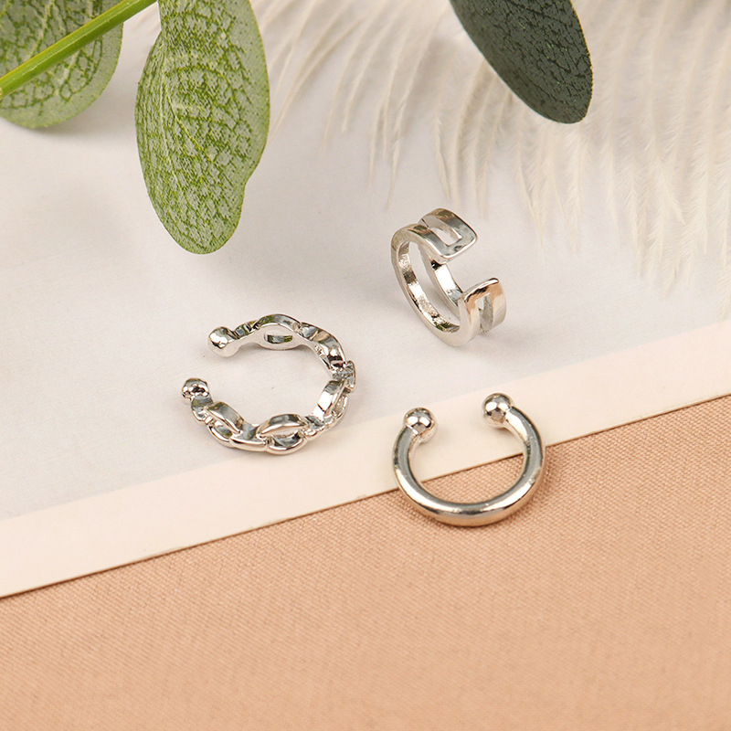 Jual Freda - Ear Clips 3 Pcs Set Anting Telinga Klip Jepit Tanpa Tindik ...